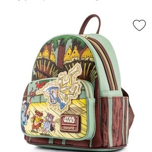 Loungefly | Bags | New Loungefly Star Wars Ewoks And Droids Glow In The ...